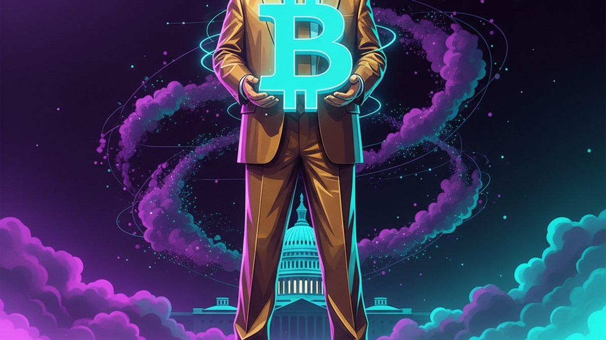 Trump's Bitcoin Effigy: The Glittering Statue Making Waves in ...