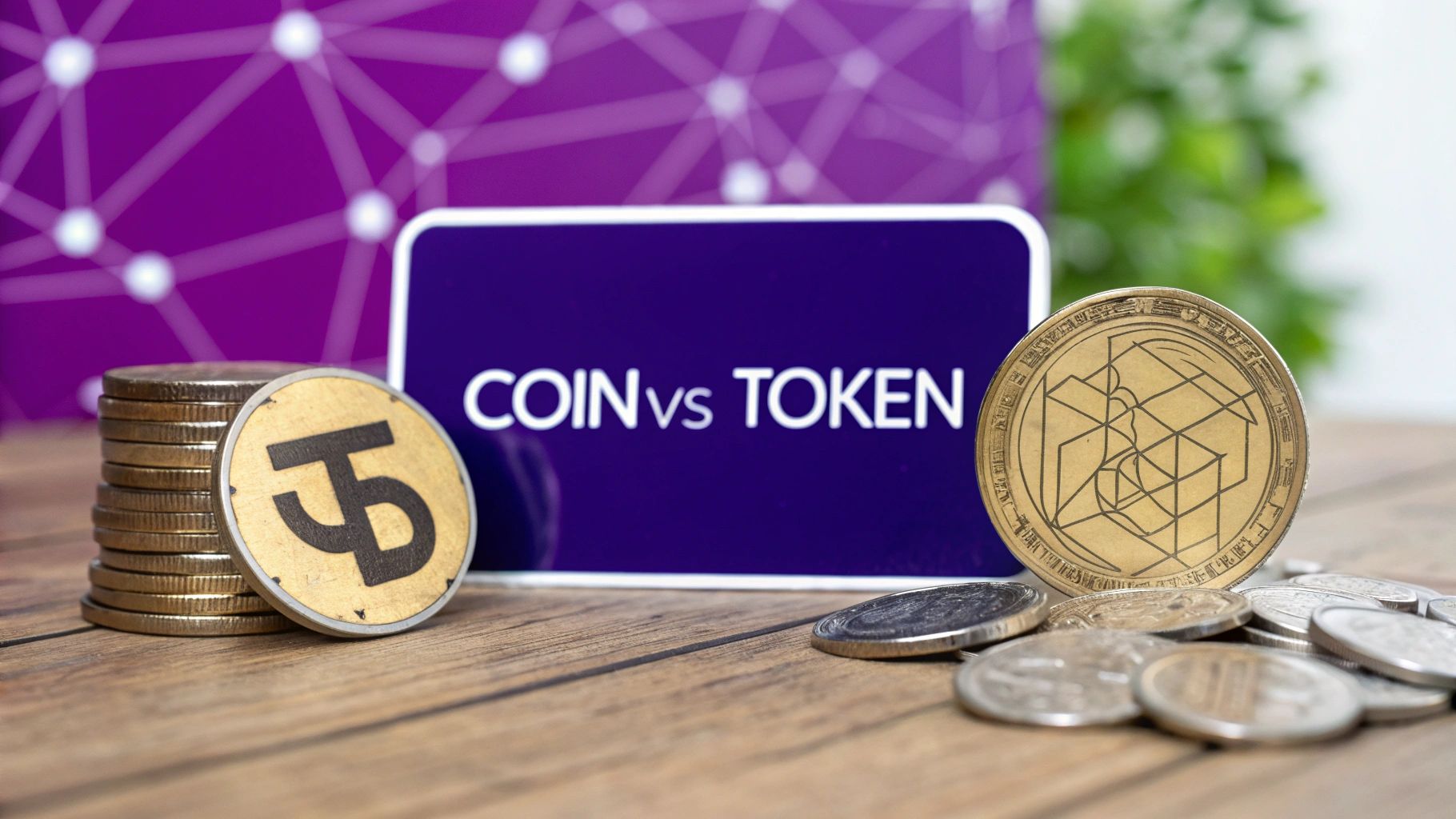 difference between a coin and a token: key differences | vTrader