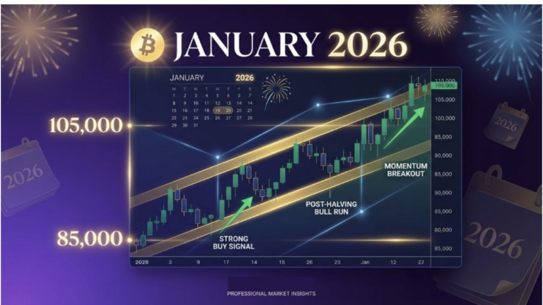 Bitcoin Price Prediction January 2026 | New Year Forecast | vTrader